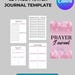 Canva Editable Prayer Journal Template - Set of 62 Customizable Pages ...