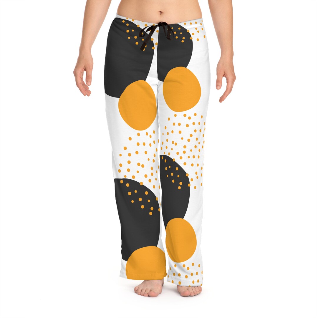 Women's Pajama Pants Polka Dot Women's Pajama Pants Womens Extra Long ...