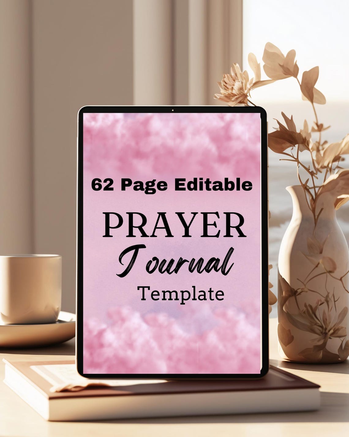 Canva Editable Prayer Journal Template - Set of 62 Customizable Pages ...