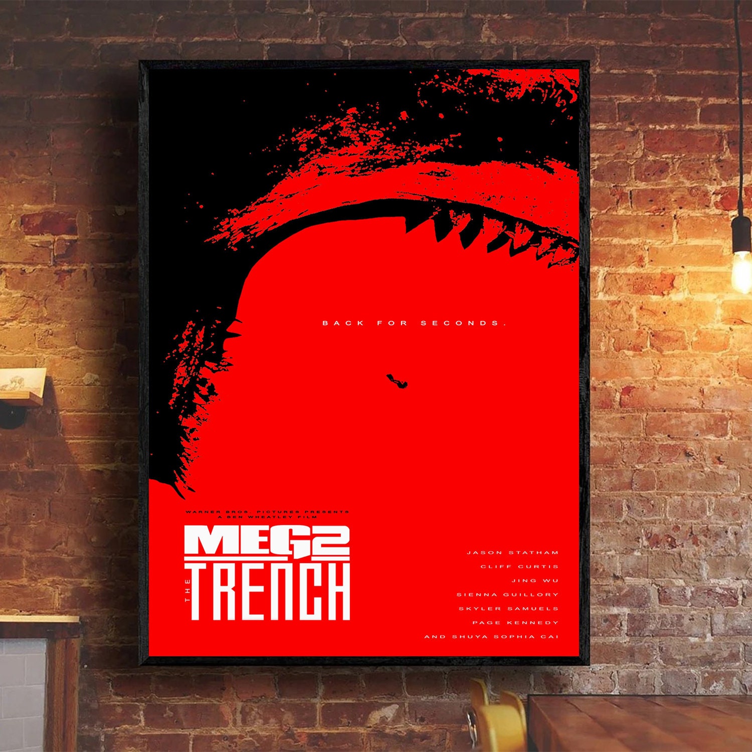 The Meg Shark Movie Art Large Poster sold by Bruno Jesusss | SKU 304469 ...