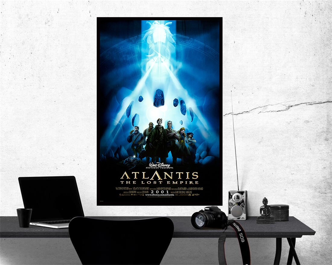 Disney Classics Atlantis the Lost Empire Movie Poster Room - Etsy
