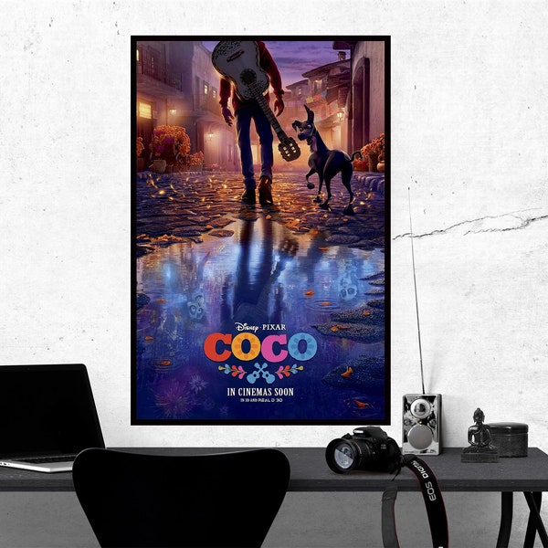 Coco Movie Poster - Etsy