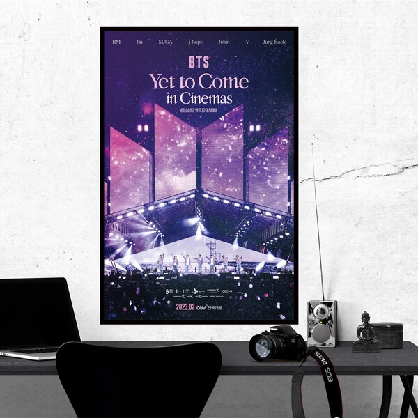 Bts Vertical Poster - Etsy