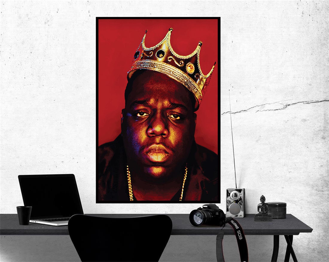 Notorious Big Smoking Poster