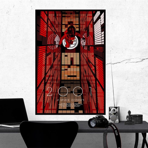 Space Odyssey Movie Poster - Etsy