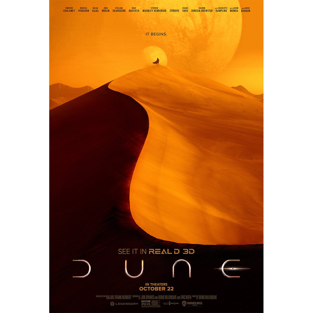 Dune Timothee Chalamet Movie Poster sold by Victor Chupin | SKU 4447689 ...