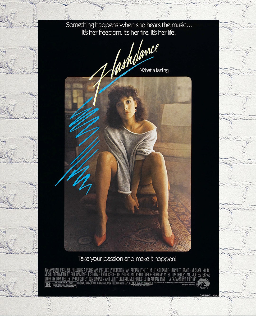 Flashdance Movie Poster Designed & Sold By Ishak Karim