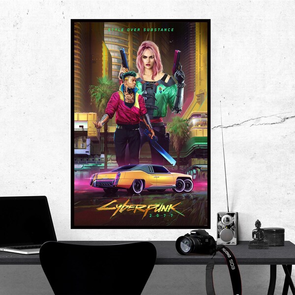 Cyberpunk 2077 Poster - Etsy