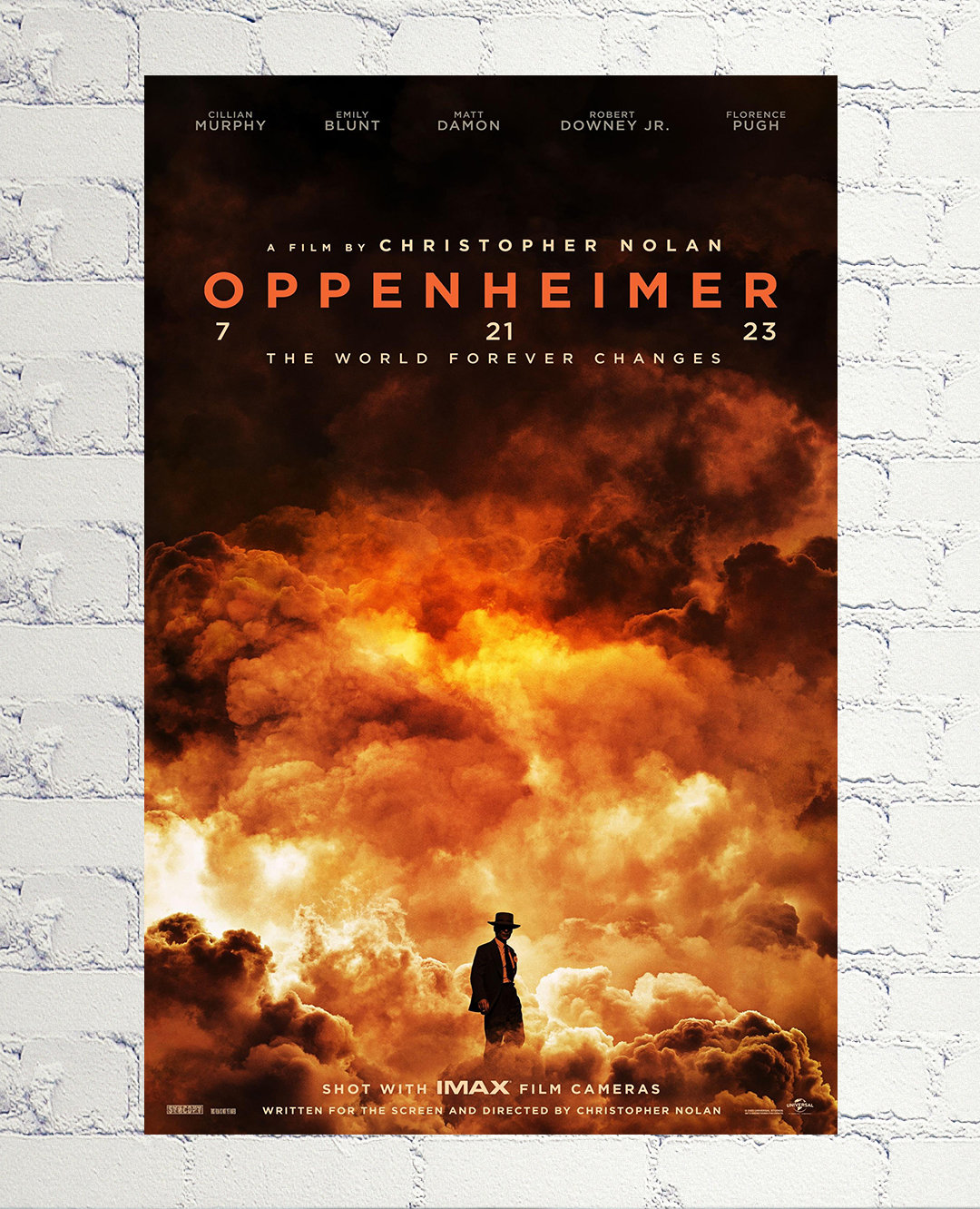 Oppenheimer 2023 Film Design Poster