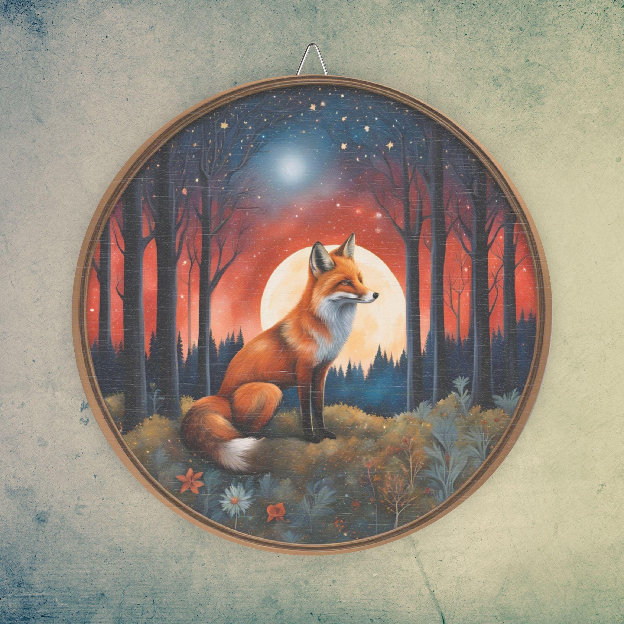 Red Fox Magical Woods Bohemian Decor Country Cottage Decor Wood Signs ...