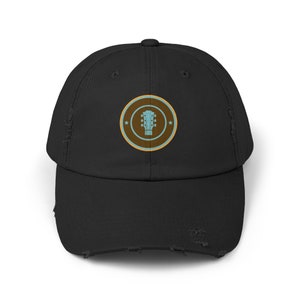 Men's Hat Dad Hat Gift Musician Guitar Distressed Hat for Dad - Etsy