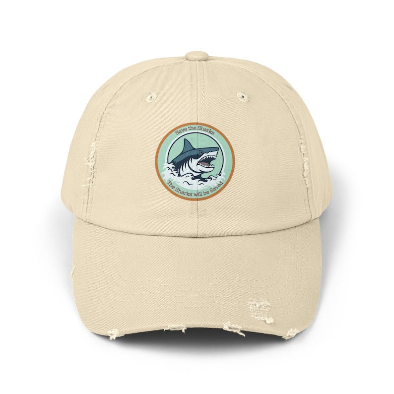 Men's Hat Save the Sharks Hat Shark Lovers Hat Gift for Surfers Unisex ...