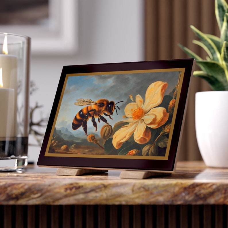 Vintage Bee, Bee Lovers, Bee Art, Kitchen and Bathroom Renovations 6x8 ...