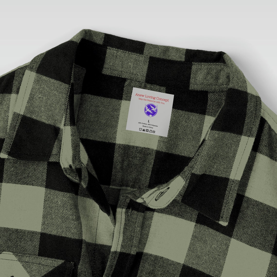 Vintage Checkered Plaid Sun Flannel Shirt Retro Checkered Plaid Sun ...