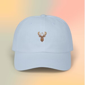 Men's Deer Buck Classic Embroidered Deer Dad Cap - Etsy