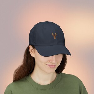 Men's Deer Buck Classic Embroidered Deer Dad Cap - Etsy