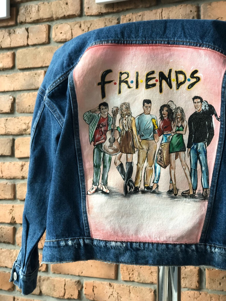 Custom-made Jacket friends, Painting of Clothe, Personalized Items ...