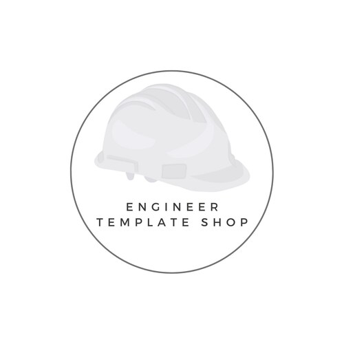EngineerTemplateShop - Etsy