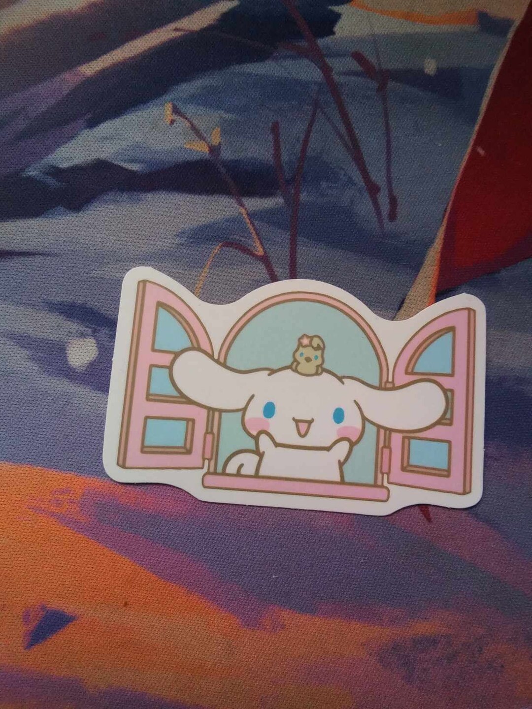 Cinnamoroll Sanrio and Yellow Bird Sticker - Etsy