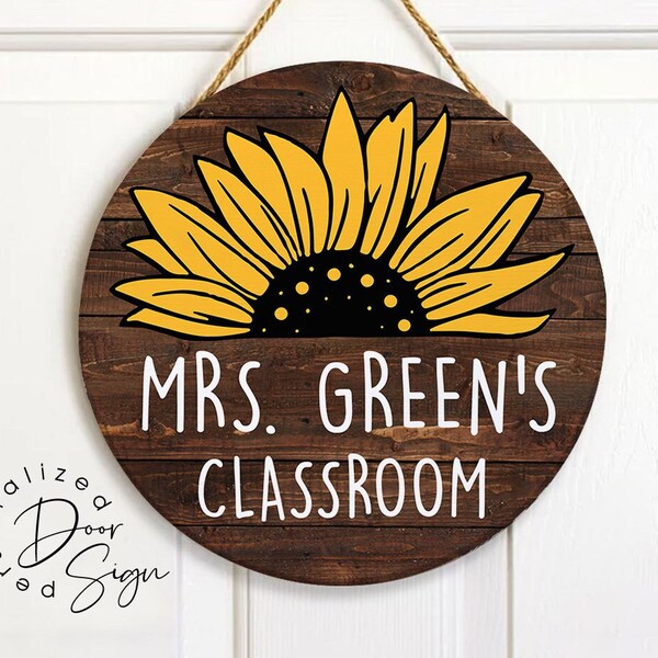 Sunflower Classroom Decor - Etsy