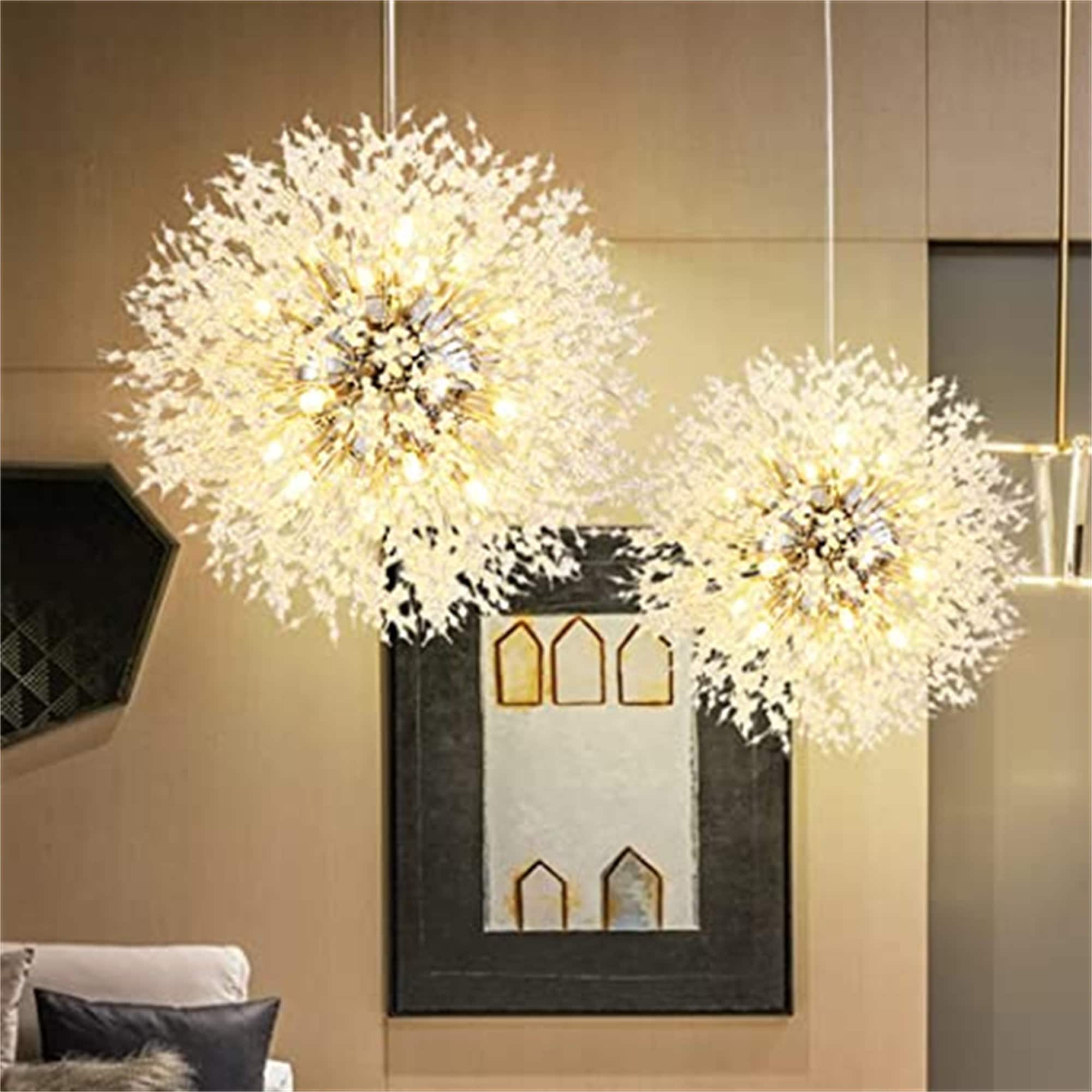 Sputnik Dandelion Chandelier Light Fixture Pendant Lighting - Etsy