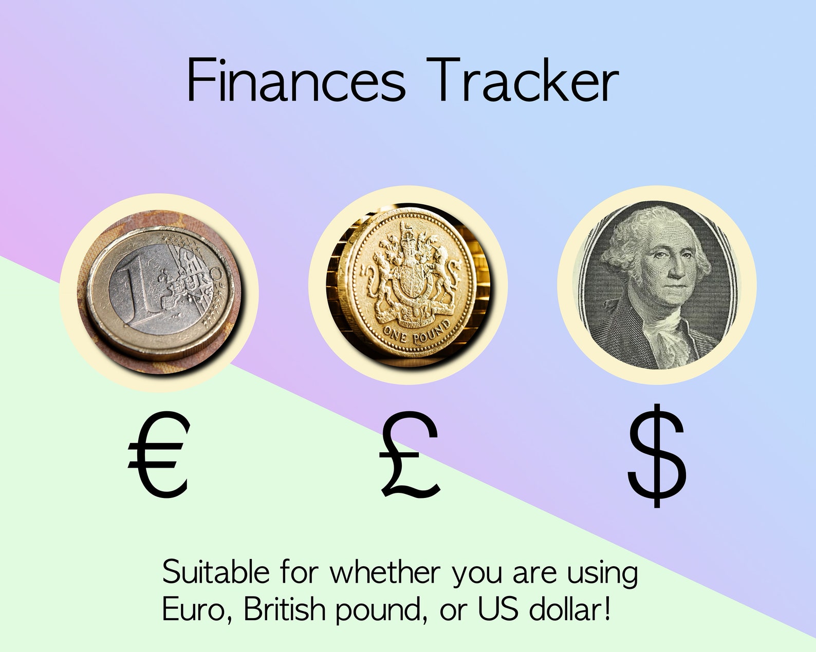 BUNDLE | Habit Tracker Spreadsheet | Annual & Monthly Finances Tracker ...