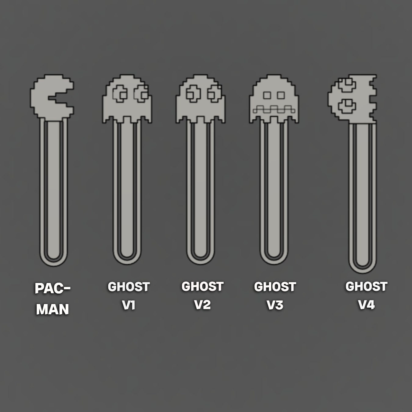 Custom Pac-man Themed Bookmarks X5 Retro Arcade Game Style - Etsy