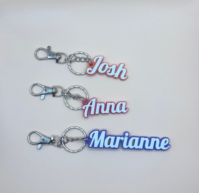 Custom Name Tag Keychain Personalized Keyring Name Tags In A Variety Custom Name Tag Keychain Personalized Keyring Name Tags In A Variety