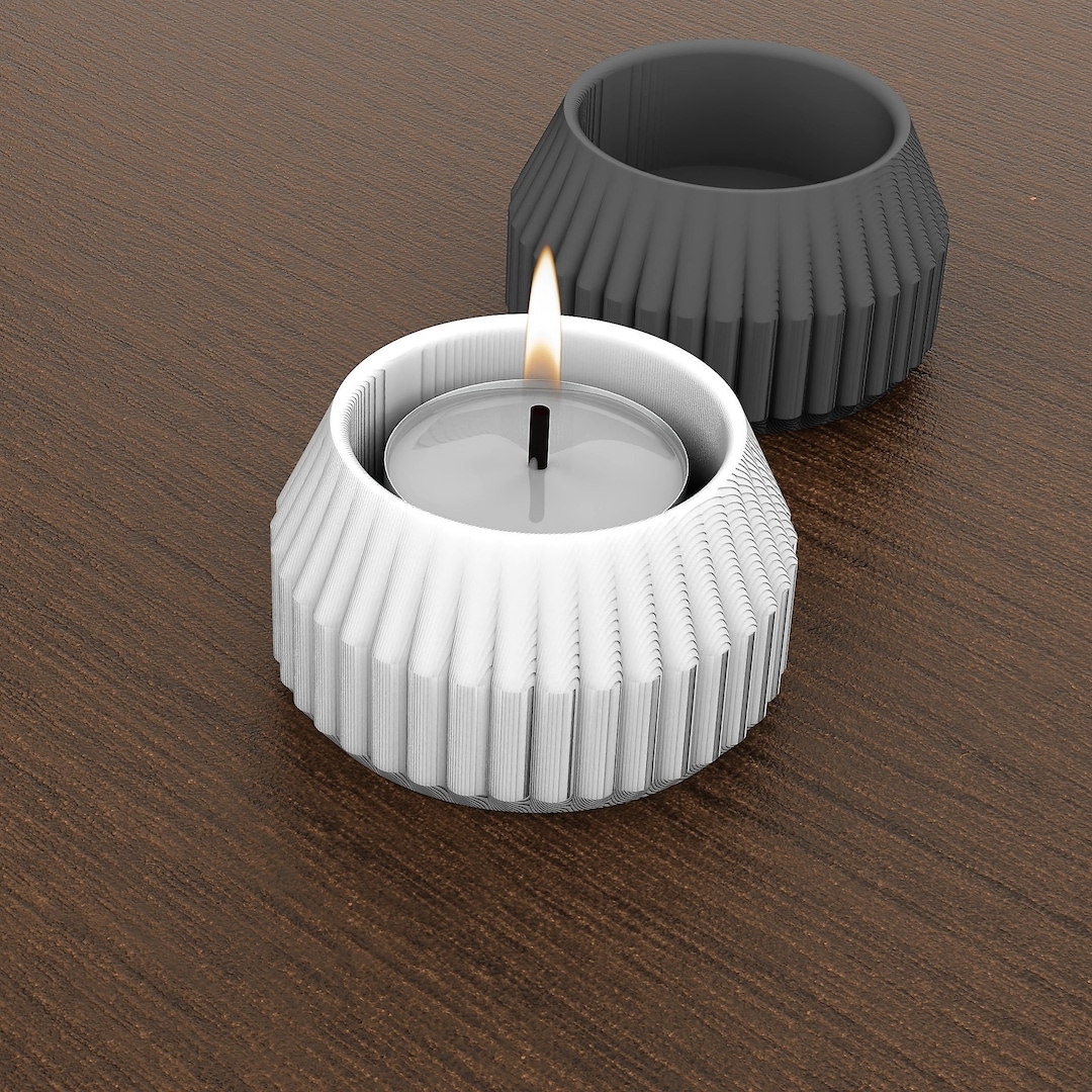 Digital 3D Print Candle Holder File STL - Etsy