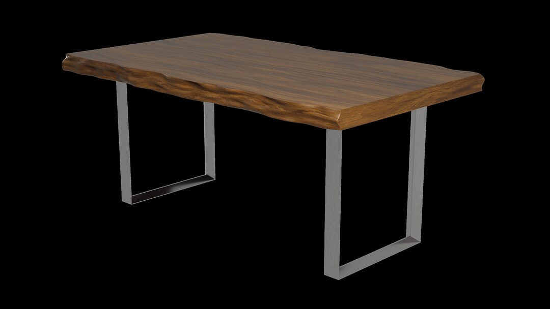 Furniture Plan (wood Slab Dining Table) Digital Format - Etsy