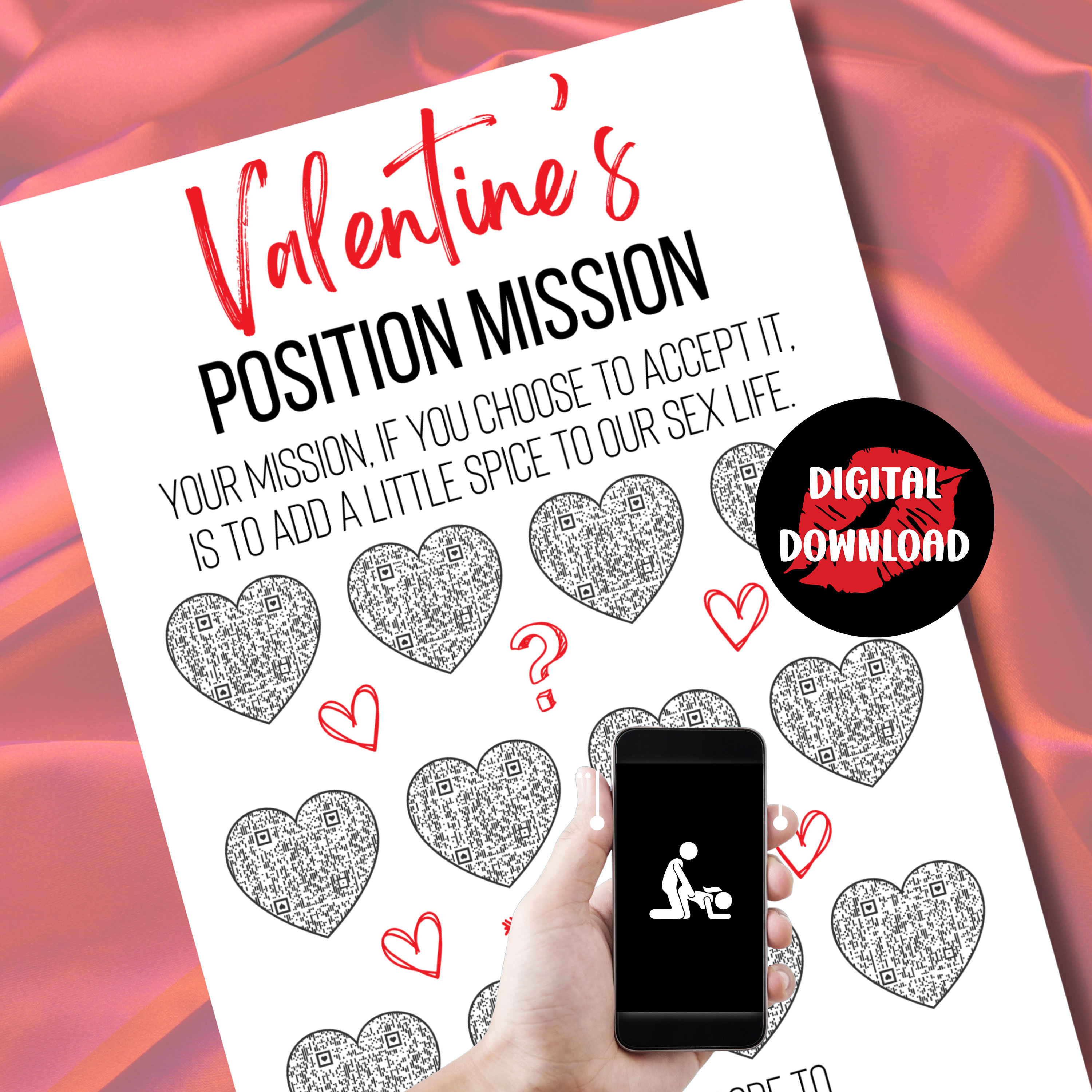 Valentines Gift for Him Naughty, Valentines Printable, Naughty ...