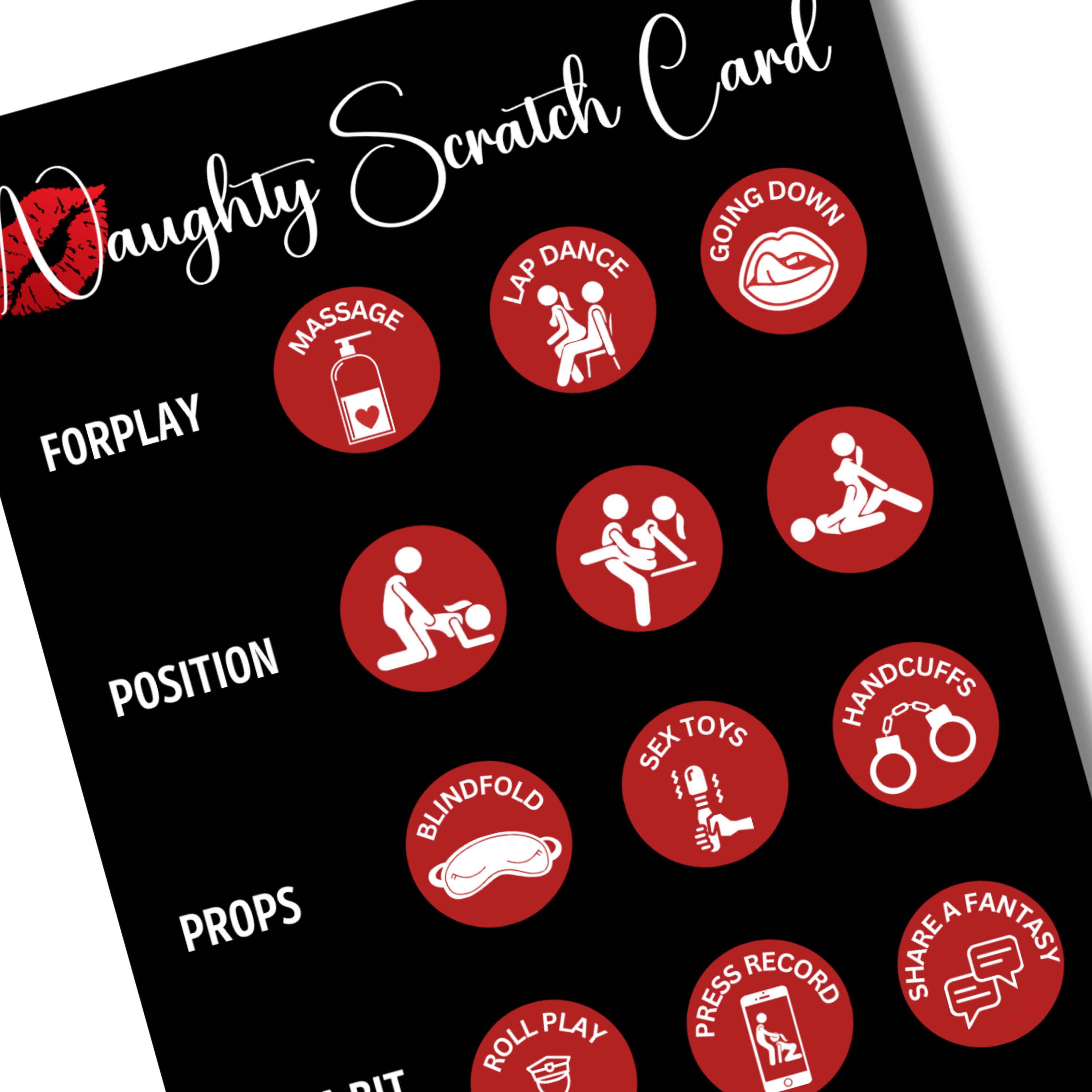 Scratch off Card, Gift for Him, Boyfriend Birthday, Husband Gift ...