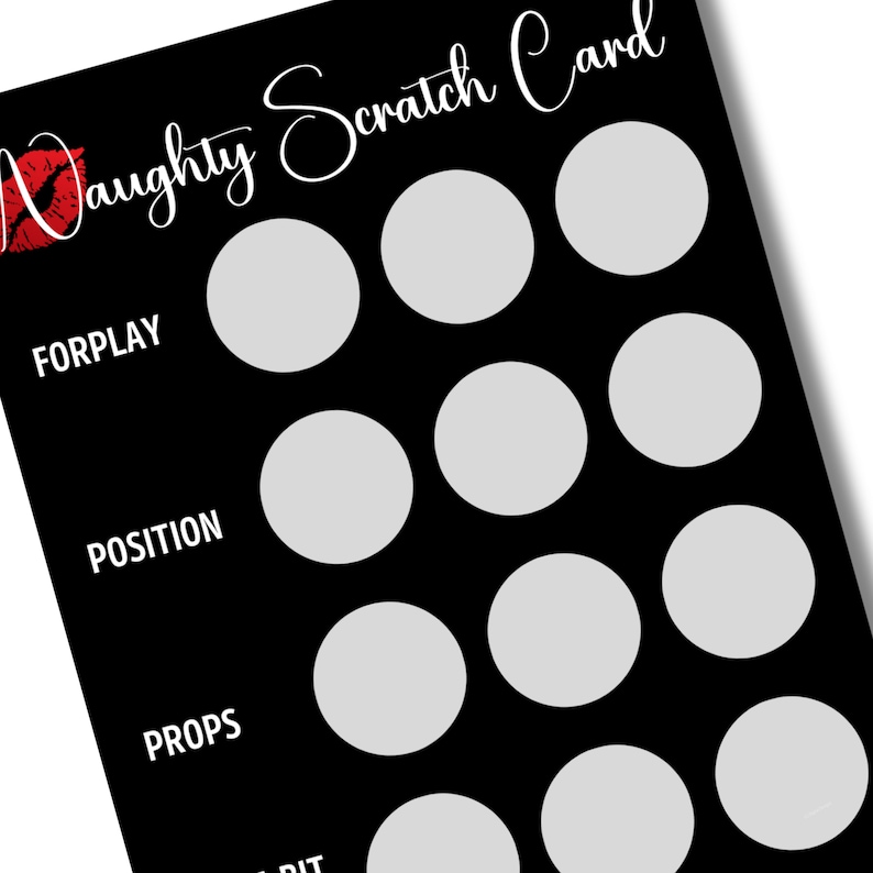 Scratch off Card, Gift for Him, Boyfriend Birthday, Husband Gift ...