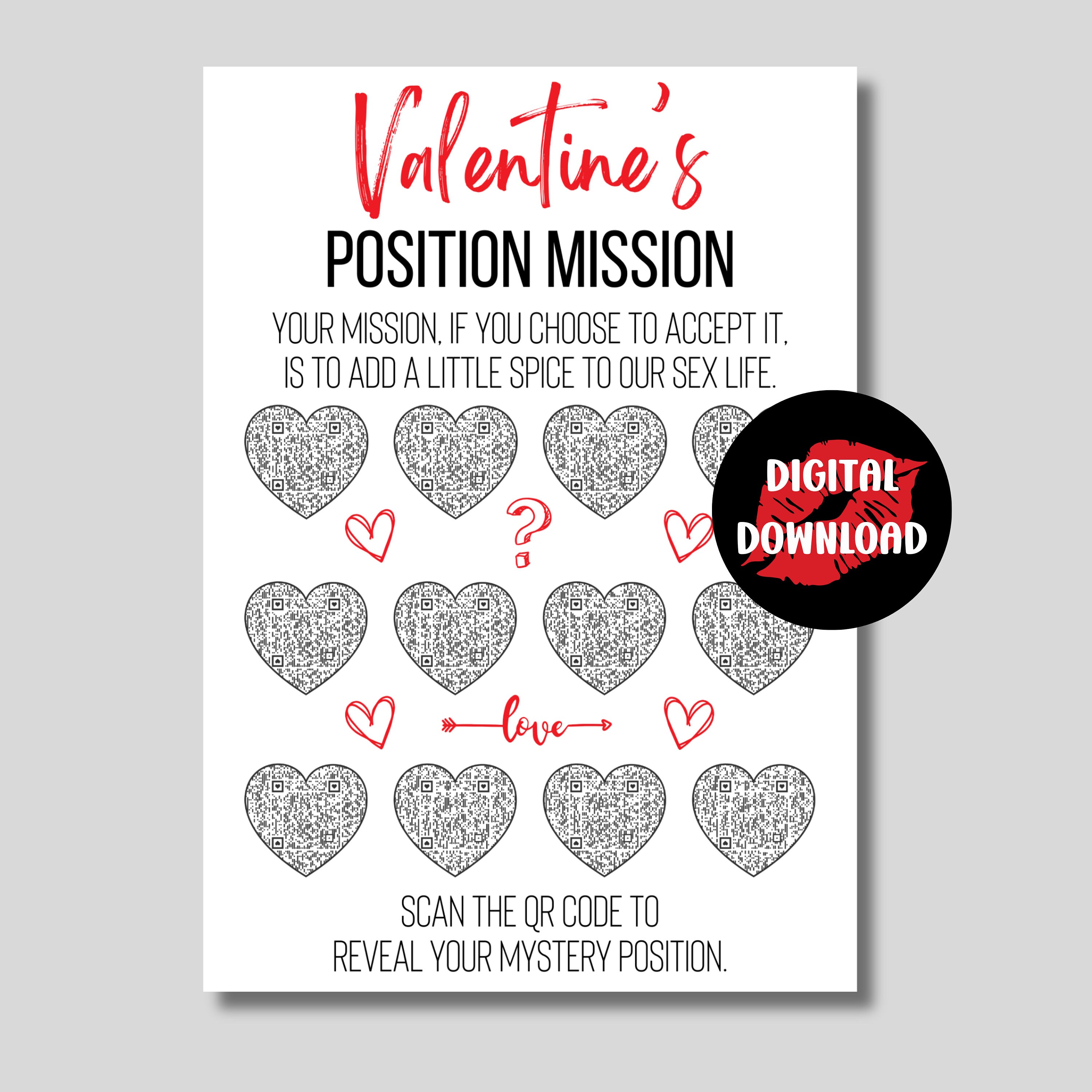 Valentines Gift for Him Naughty, Valentines Printable, Naughty ...