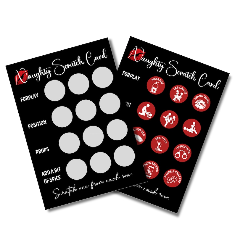 Scratch off Card, Gift for Him, Boyfriend Birthday, Husband Gift ...