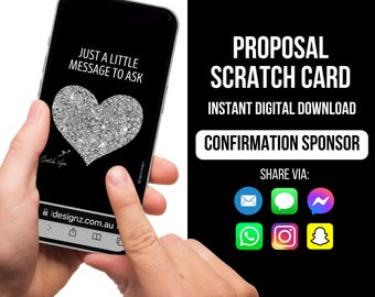 Confirmation Sponsor Proposal “will You Be My Sponsor?” Surprise ...
