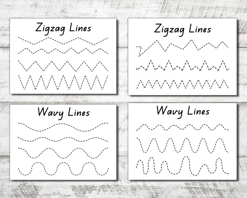 Printable Tracing Worksheet Bundle Trace and Learn Bundle - Etsy Australia