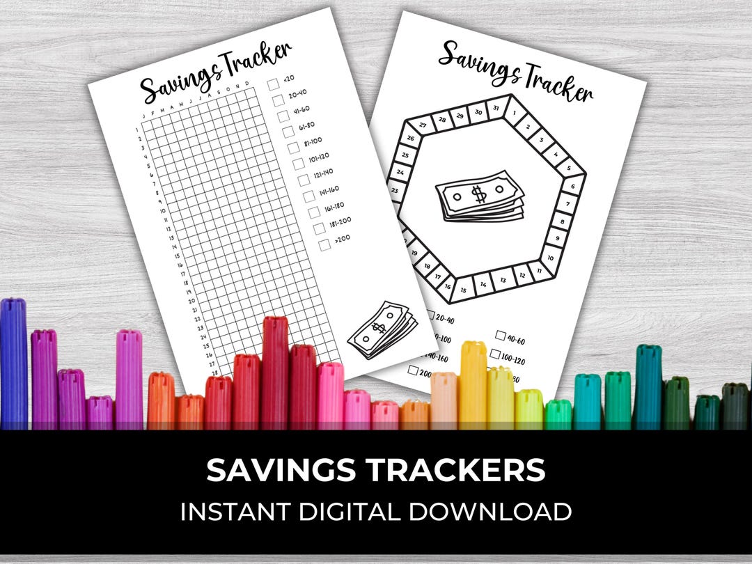 Finance Tracker, Savings Tracker, Pixel Tracker, Budget Tracker ...