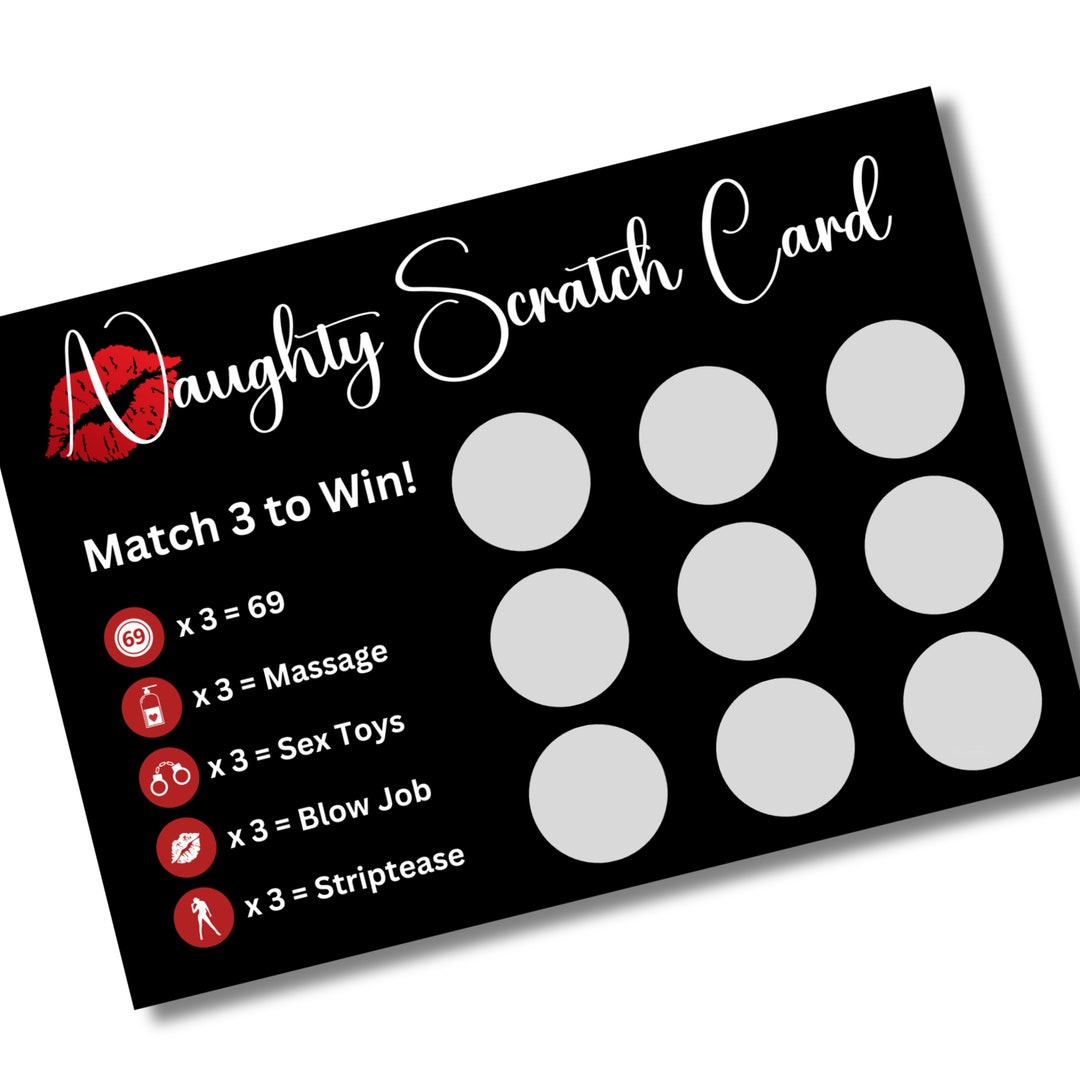Scratch off Card, Gift for Him, Boyfriend Birthday, Husband Gift ...