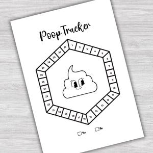 Poop Tracker Printable, Bowel Movement Tracker, Monthly Tracker ...