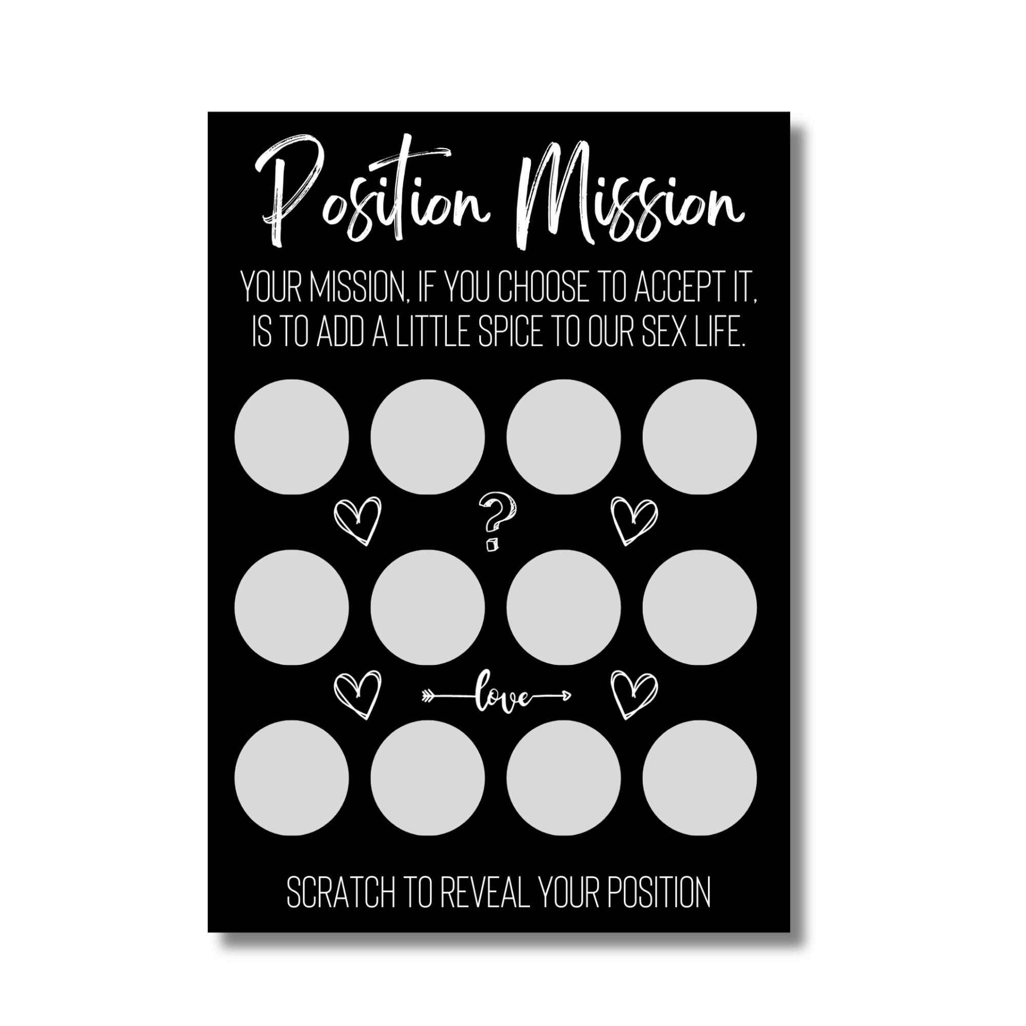 Scratch Off Card Naughty Scratch Card Sex Scratch Card Anniversary Scratch Card Birthday