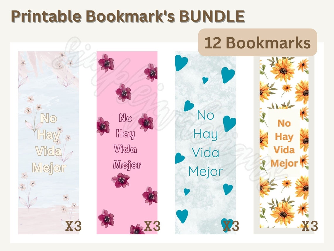 JW Bookmarks in Spanish| Best Life Ever| No Hay Vida Mejor| Digital ...