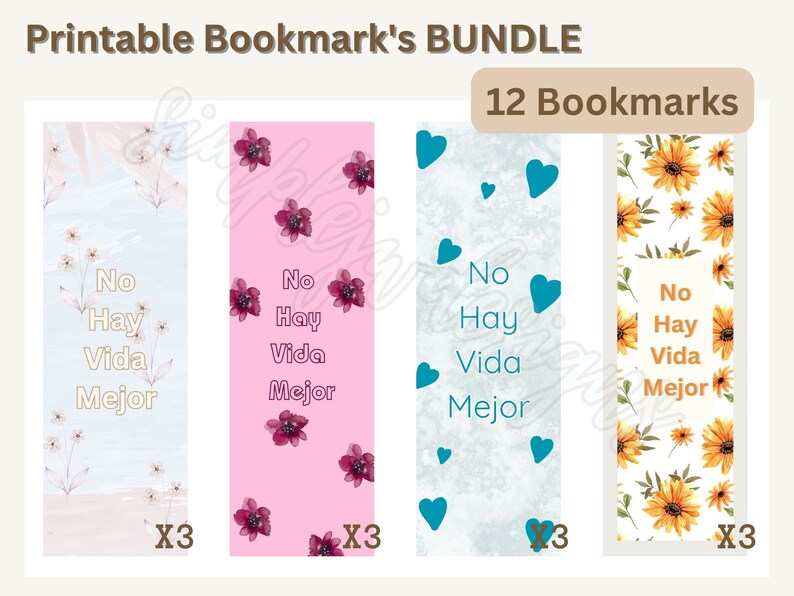 JW Bookmarks in Spanish| Best Life Ever| No Hay Vida Mejor| Digital ...