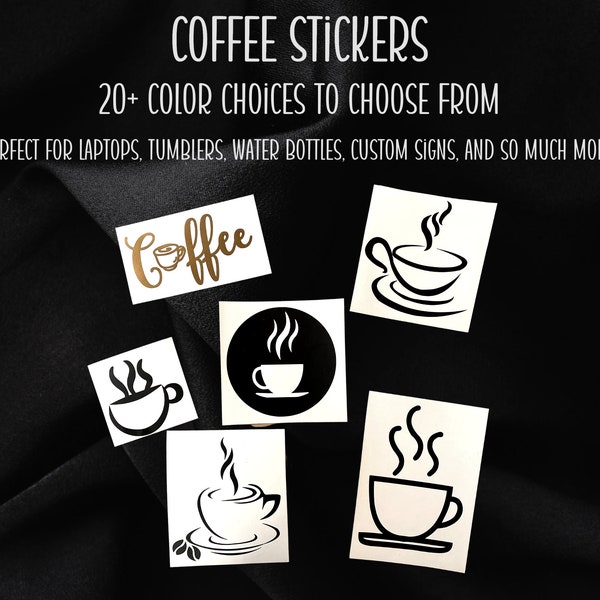 Coffee Decal - Etsy