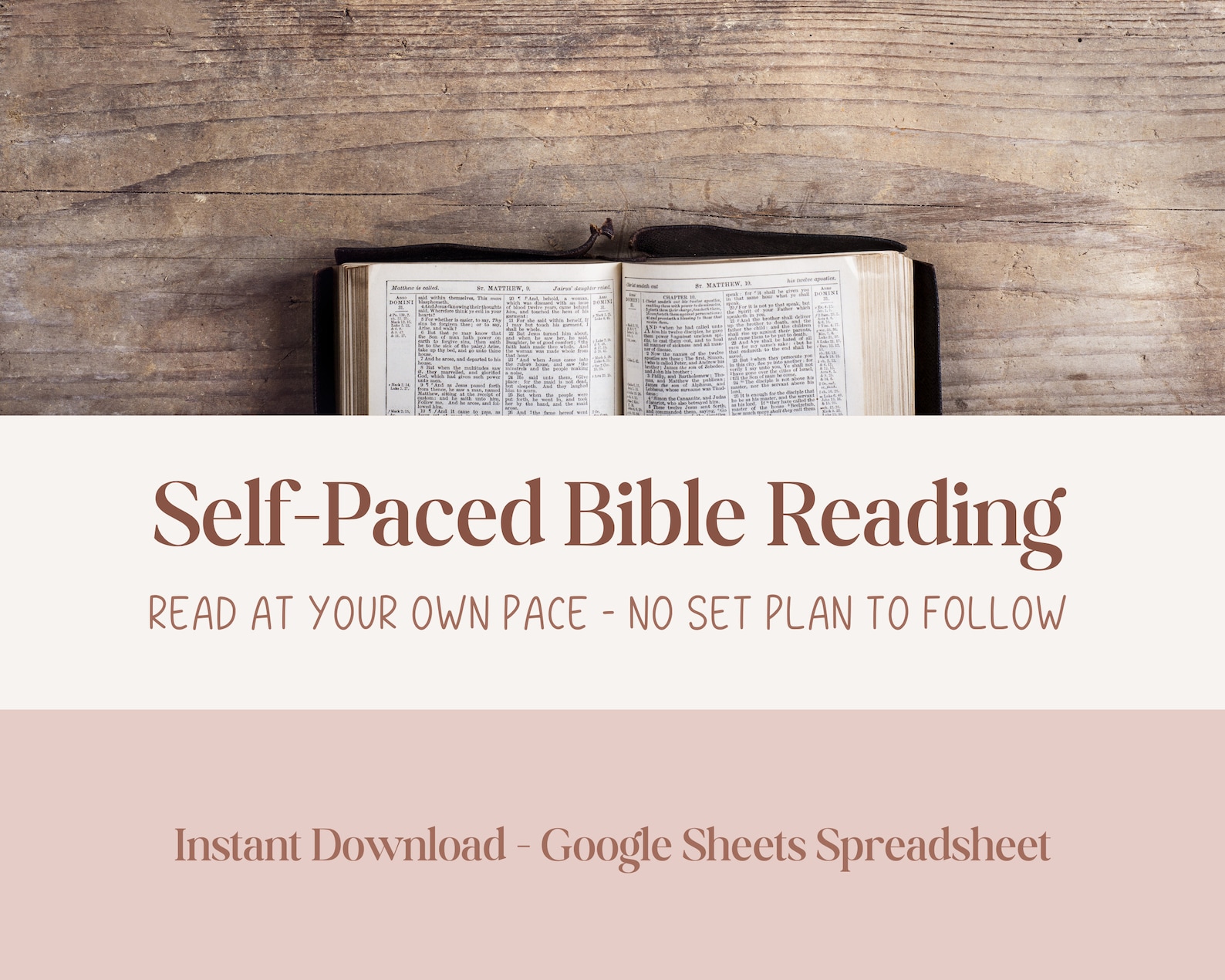 Self-paced Bible Reading Spreadsheet, Bible Reading Plan, Bible Reading ...