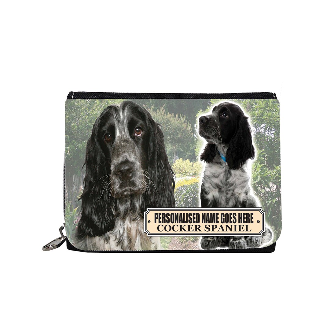 Cocker Spaniel Personalised Dog Breed Gift Purse - Etsy