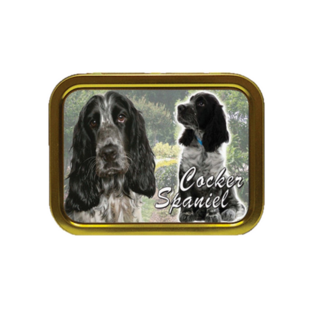 Cocker Spaniel Dog Breed Tobacco Storage Tin & Products - Etsy