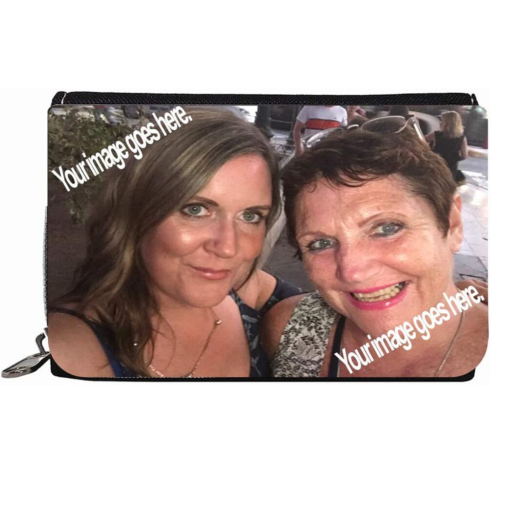 Unique Custom Made Personalised Photo Purse Your Image/photo Printed on ...
