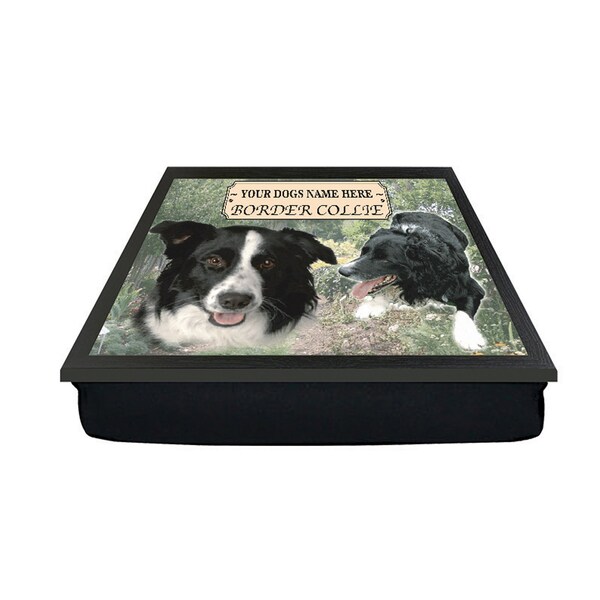 Border Collie Lap Tray - Etsy UK