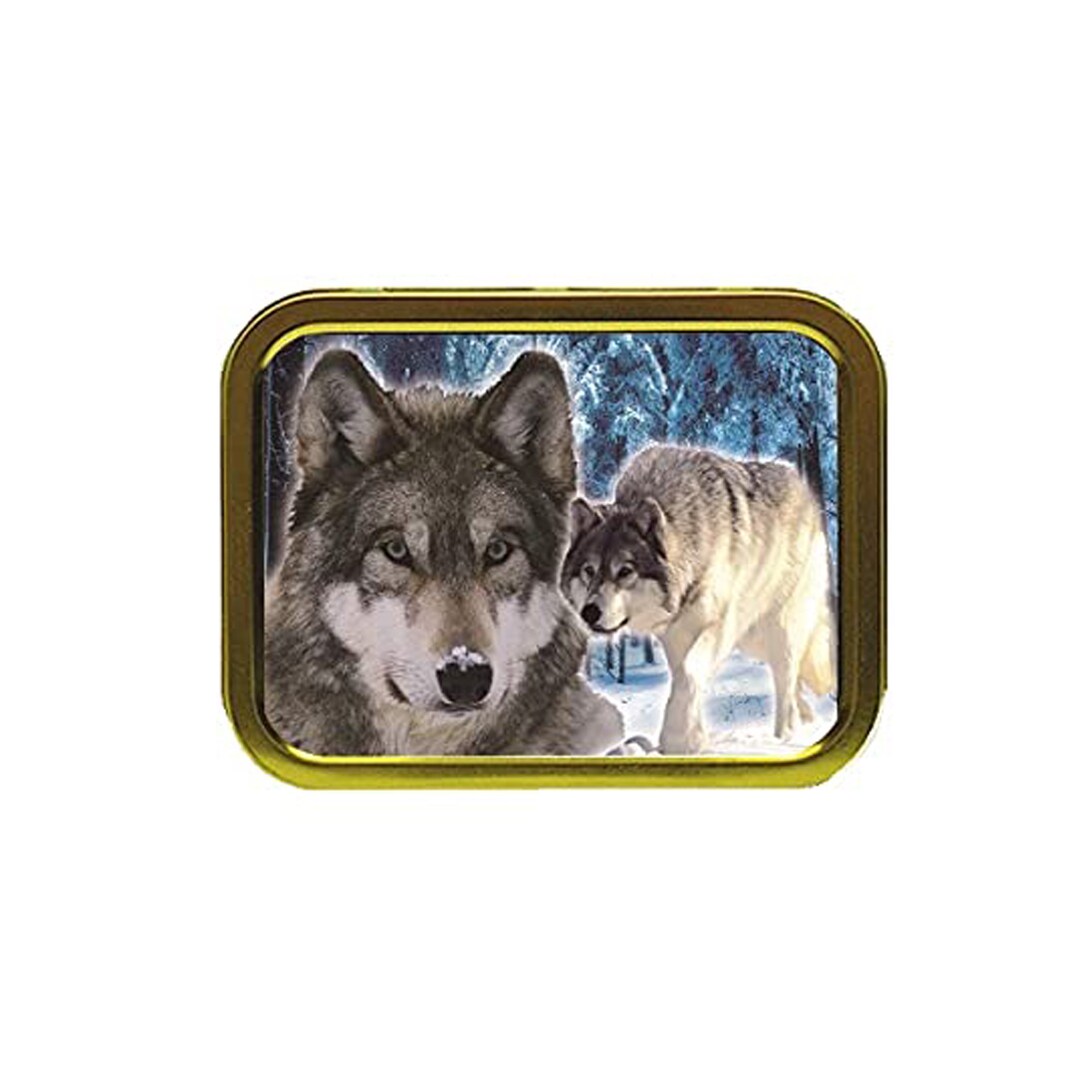 Prowling Wild Wolf Tobacco Tin & Products Gift - Etsy